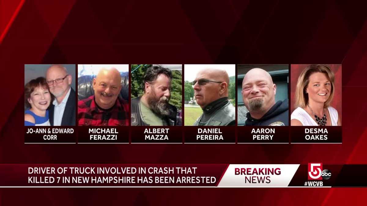 Mass. man charged in NH crash that killed 7