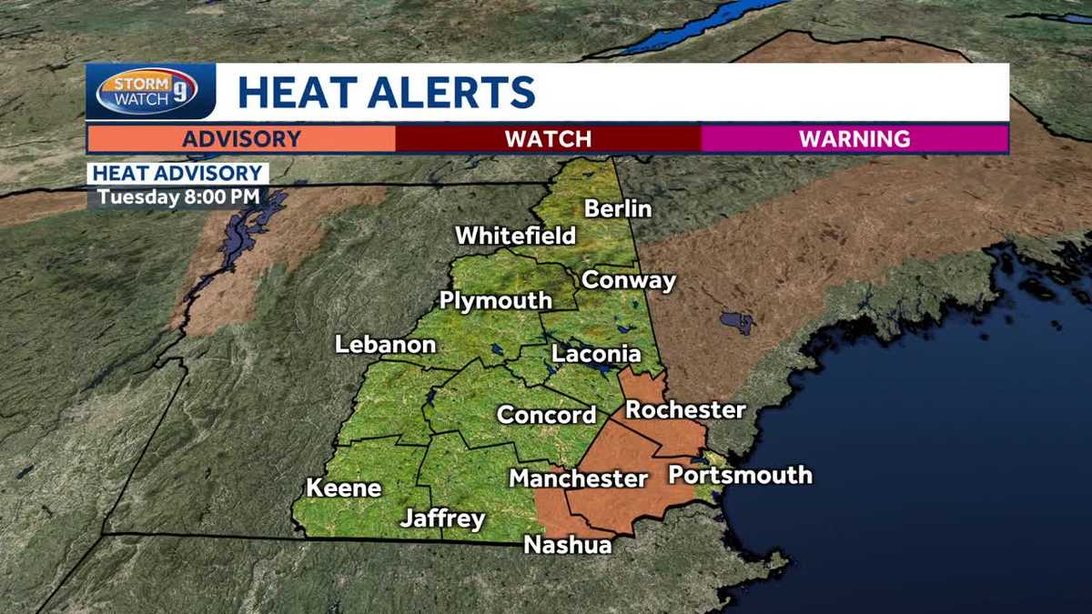 Video: Hazy, hot and humid as fire danger remains high