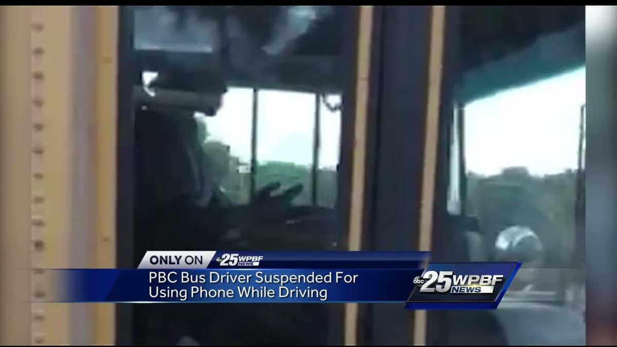 School bus driver taken off the road