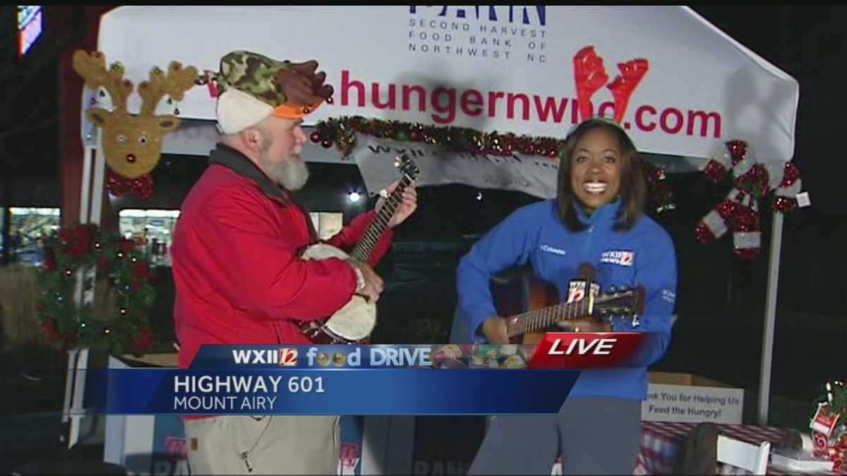 WXII 12 Food Drive's Final Day