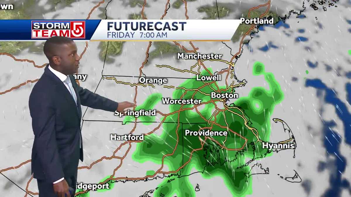Video: When, where to expect rain across Mass. this weekend