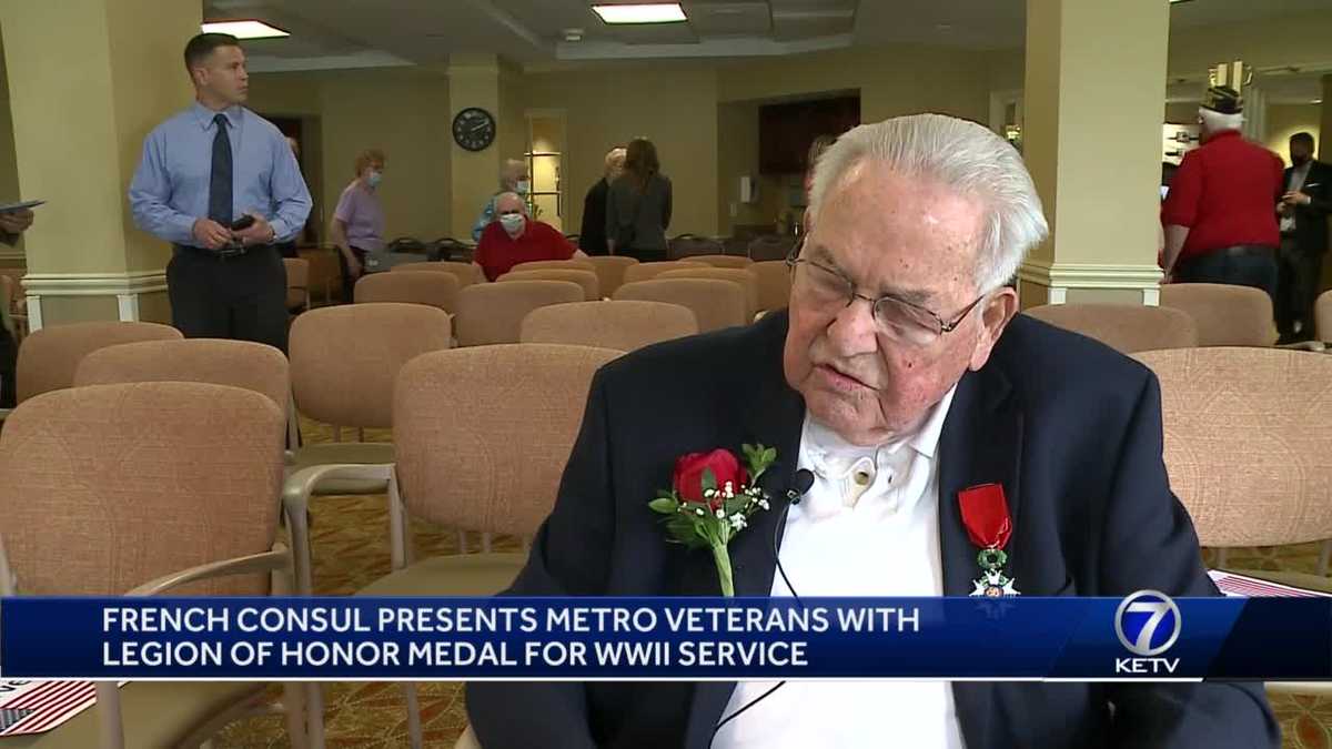 Veterans presented with legion medal of honor for World War II service