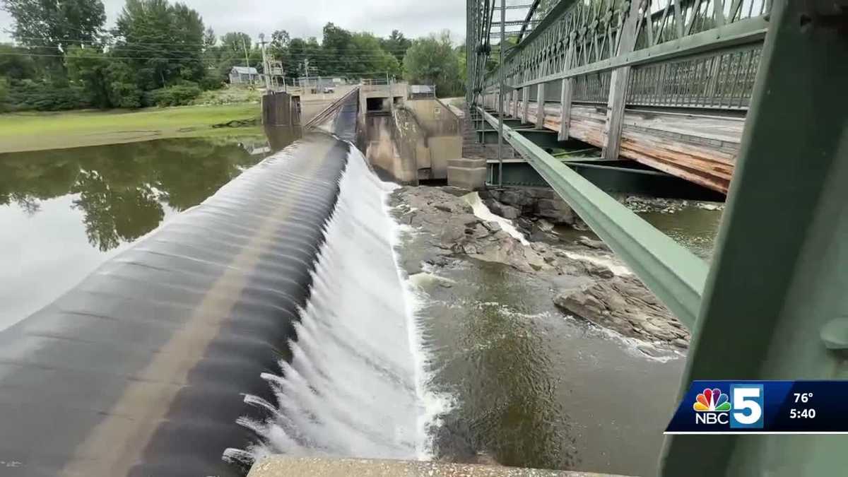 Key Franklin County Vermont dam and power source unexpectedly tears