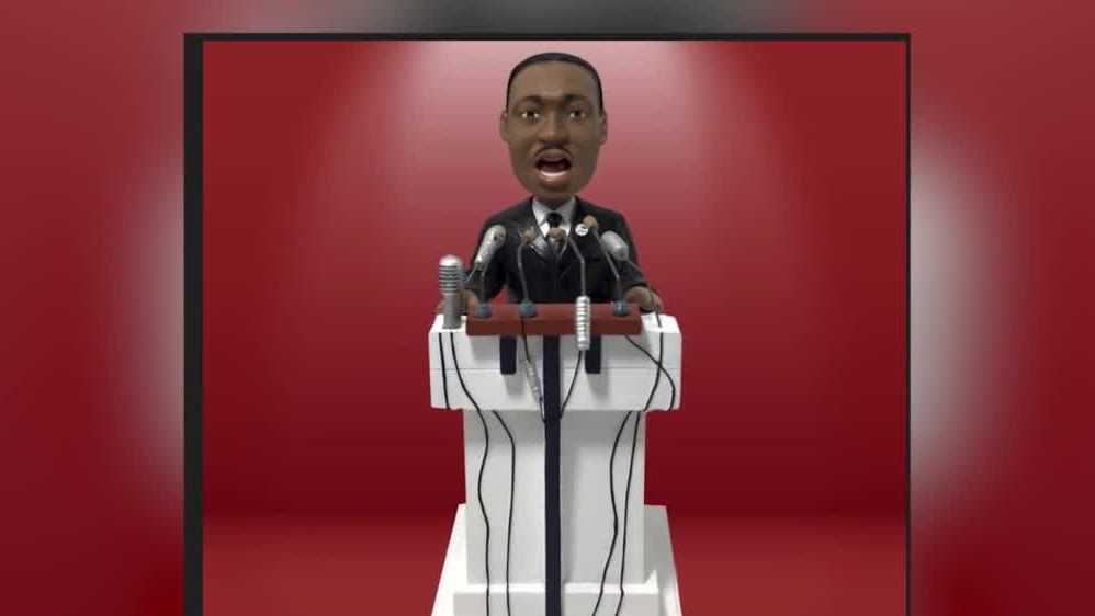 Martin Luther King Jr. talking bobblehead unveiled
