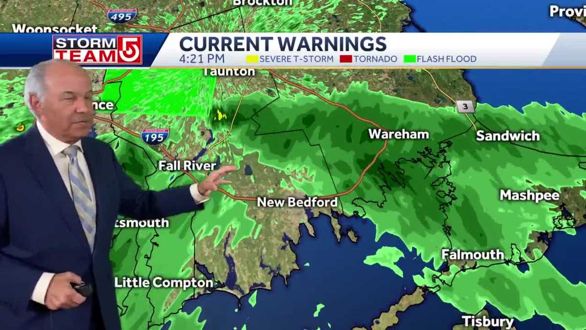 Video: Strong storms with flooding concerns