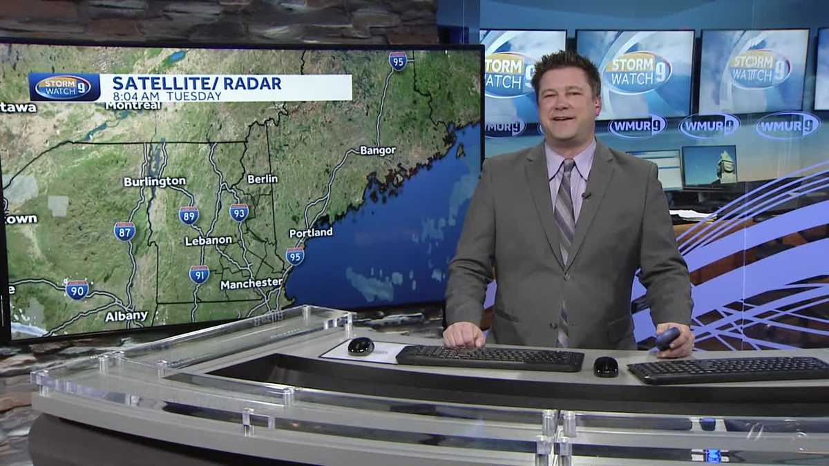 Watch: Windy, colder day