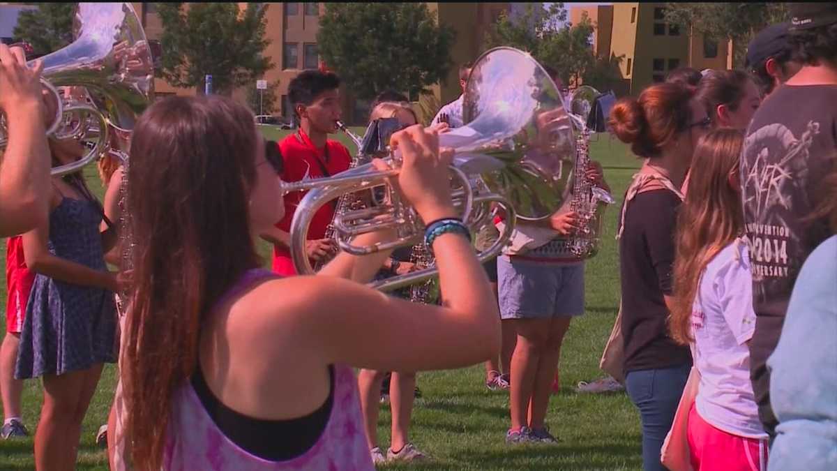 UNM Spirit Band Prepares For Heroes Game