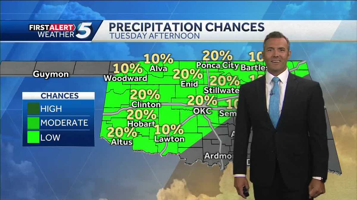 FORECAST: Rain possible today