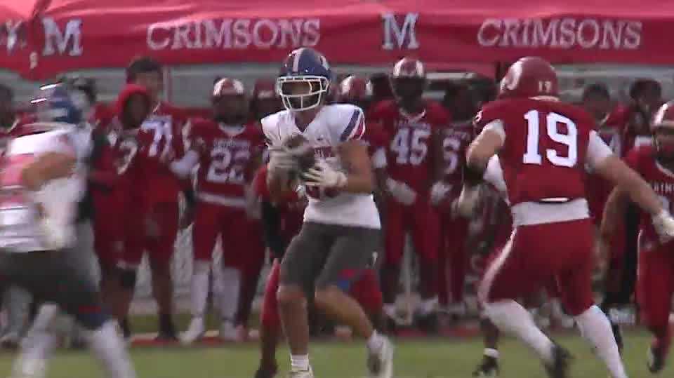 WLKY Highlight of the Night: CAL's Callan Hahn catches fumble, scores ...