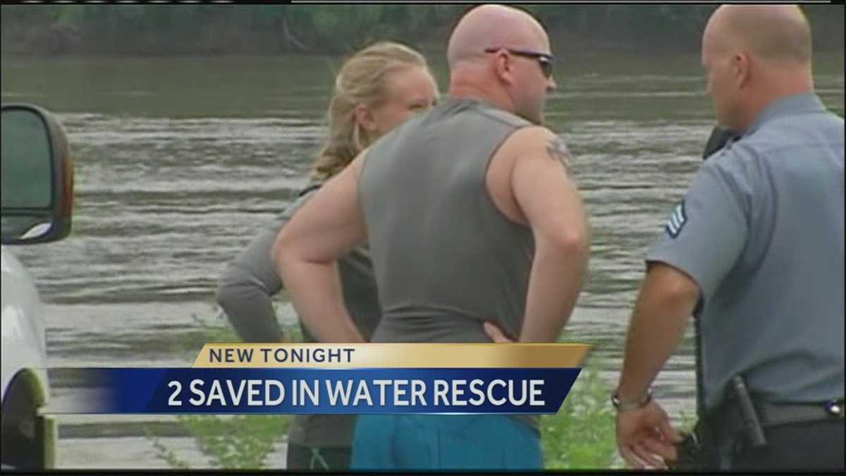 Firefighters rescue father, daughter after canoe mishap
