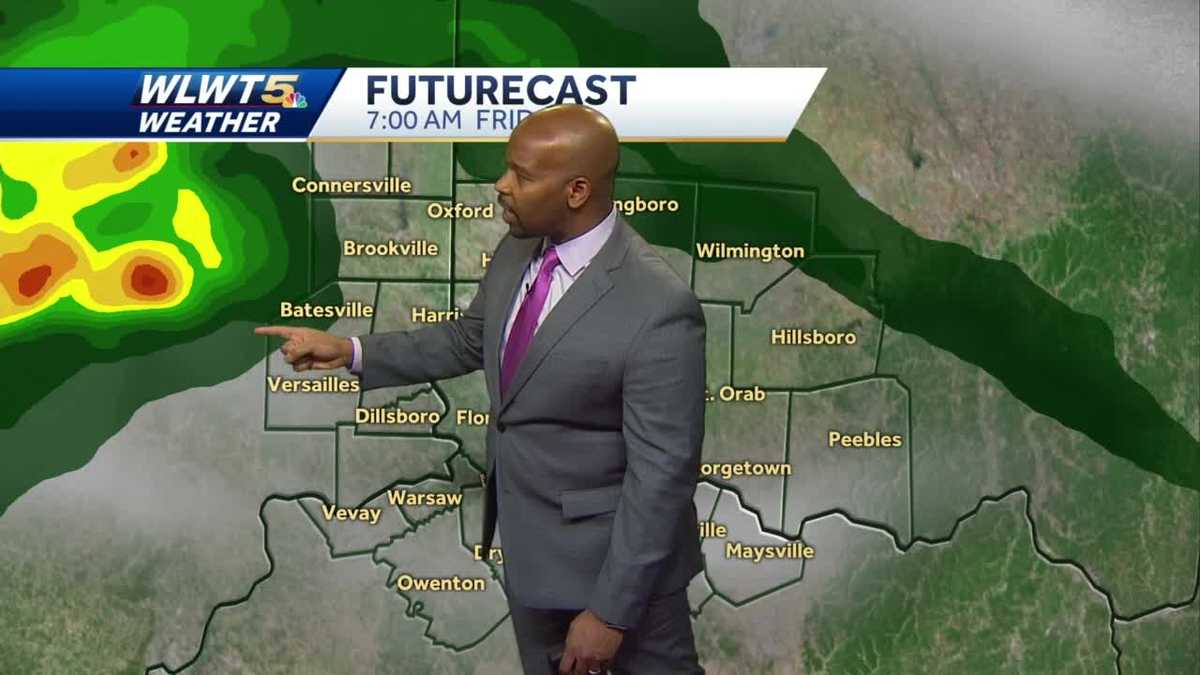 Storms Arrive Toward Morning