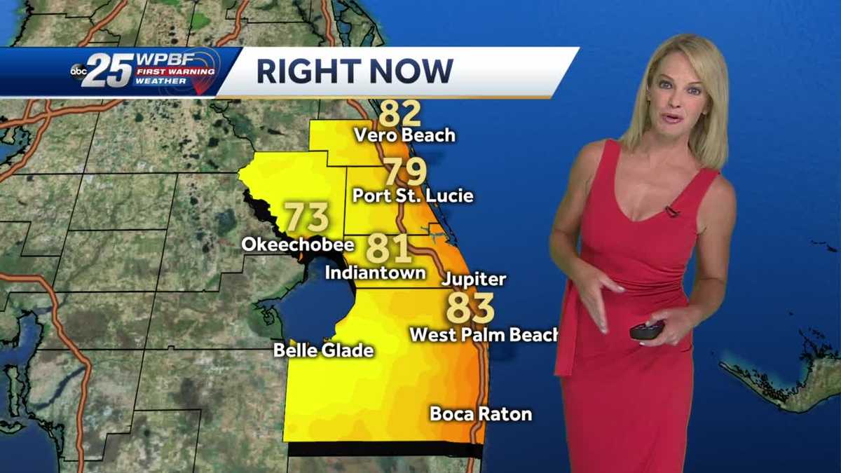 Hot with PM Storms for South Florida