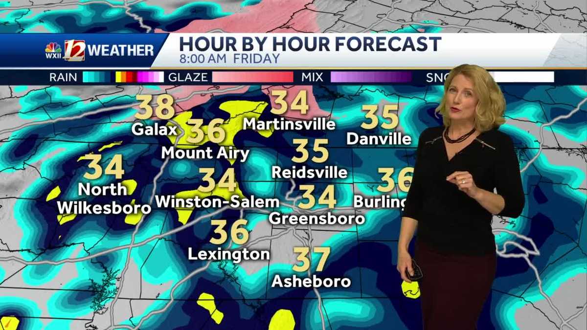 WATCH: Dry Today Plus Icy Travel Possible Friday