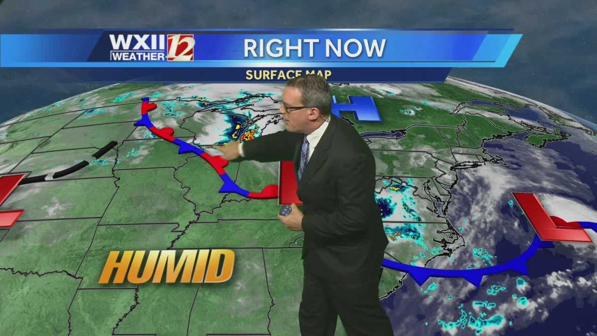 Brian Slocum with your Monday morning forecast