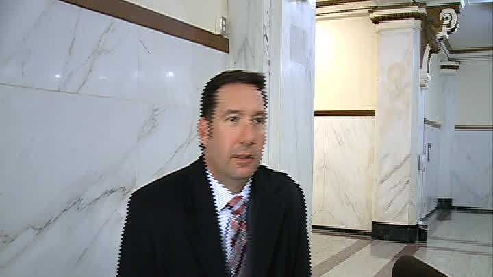 Garcia's attorney talks with reporters