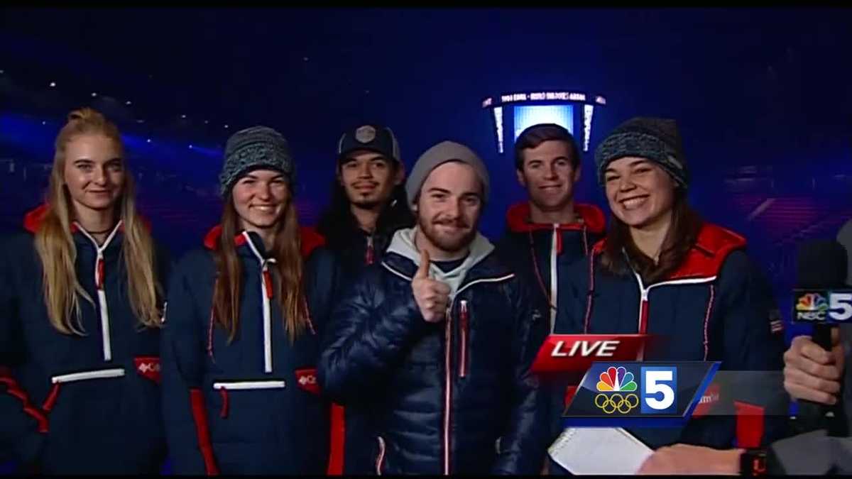 Tom Messner meets the US Olympic Aerial Ski Team