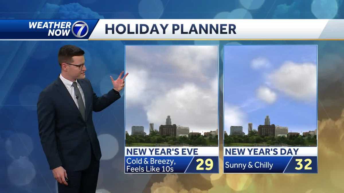 Omaha morning weather forecast for Friday, December 29