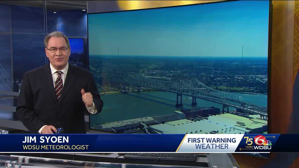 Cooler, drier air for the weekend