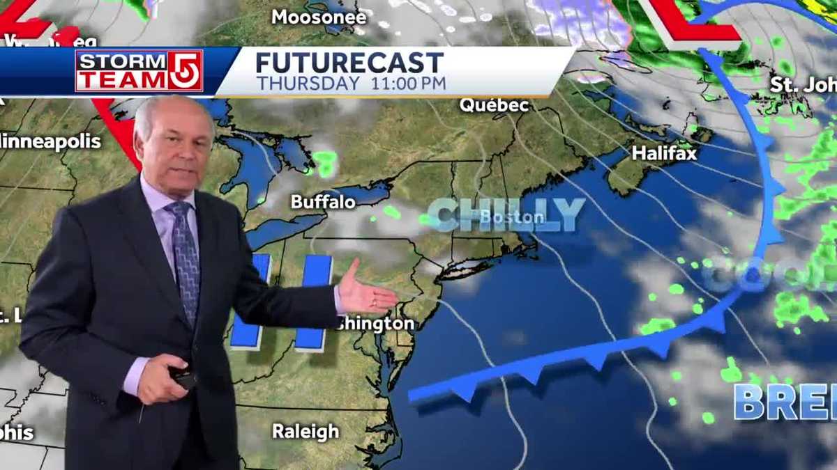 Video: Cool, dry weather moving in after damaging storms