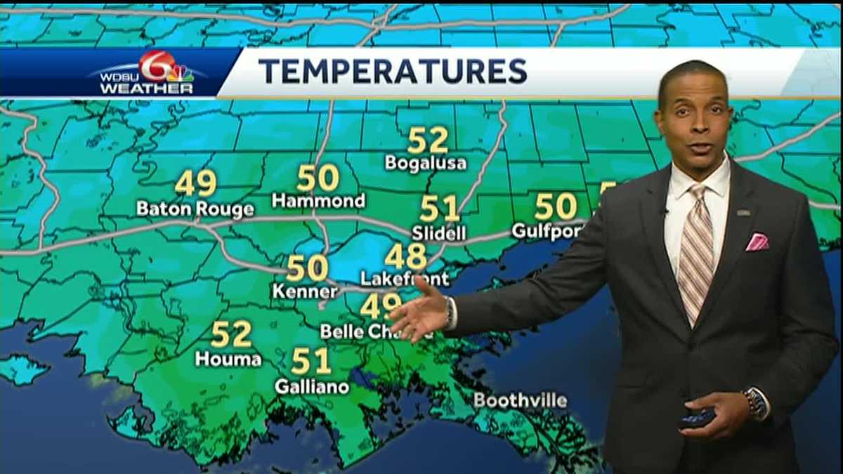 A sunny and chilly Thursday