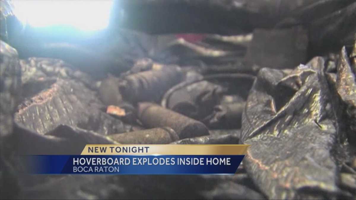 Hoverboard explodes inside Florida home