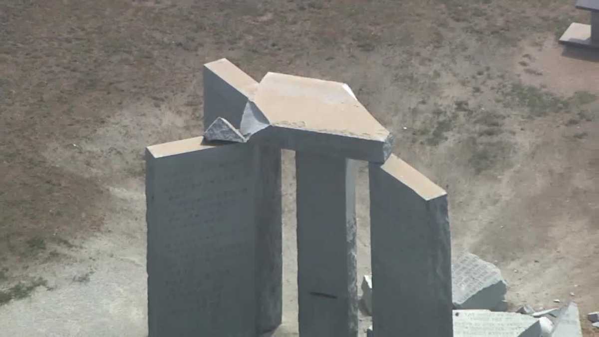 Georgia Guidestones damaged in explosion, GBI investigating