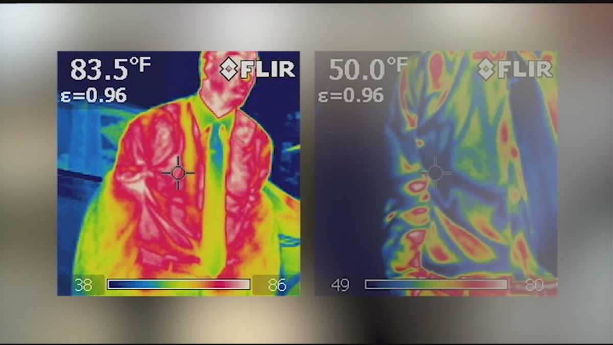 Watch: Meteorologist Chris Justus loses body heat!