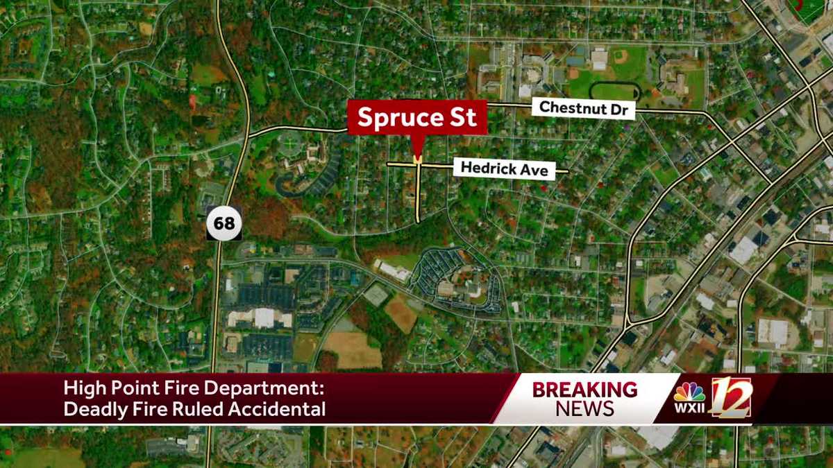 North Carolina: 2 killed after an accidental house fire on Spruce Steet, High Point fire crews say