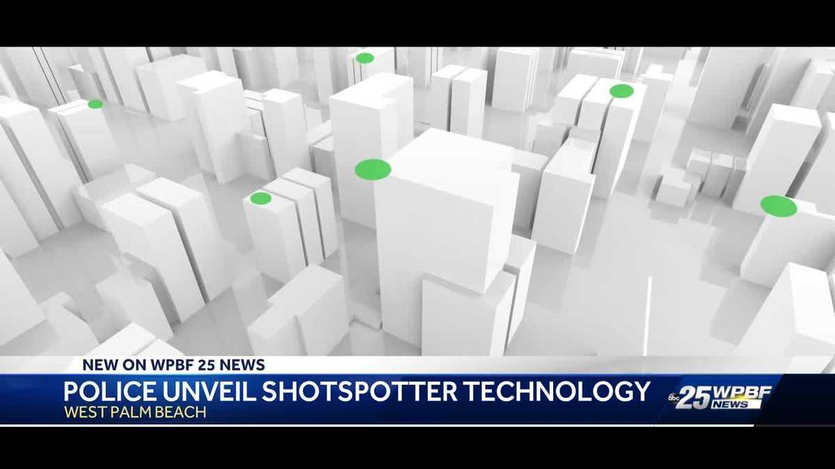 Police unveil shotspotter technology in West Palm Beach