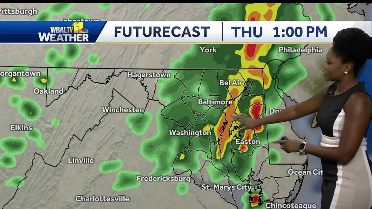 Warm, sunny Wednesday but rain and cooler temps Thursday