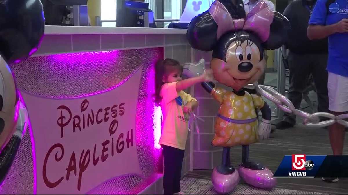 Little girl who beat Leukemia becoming Disney princess