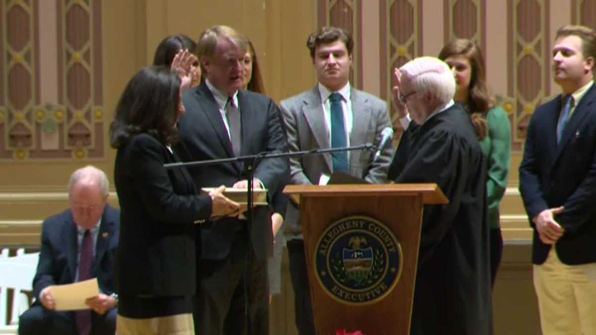 Allegheny County Chief Executive Rich Fitzgerald sworn in for third and ...