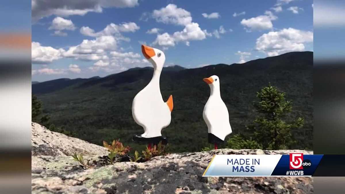 Wood lawn ducks raise money for cancer charities