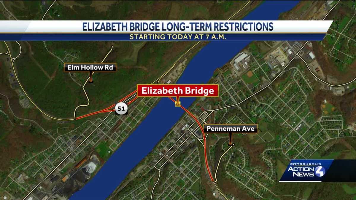 Elizabeth Bridge long-term restrictions begin this morning