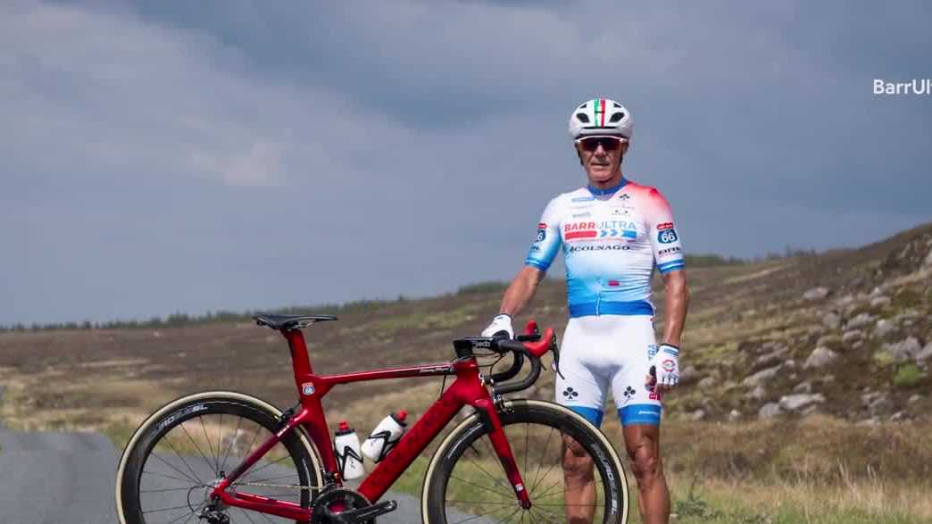 Joe Barr attempts Route 66 Guinness World Record