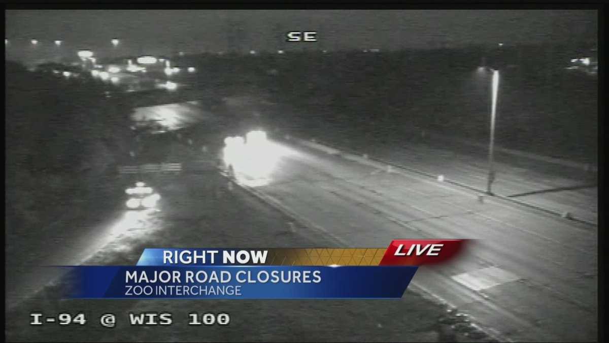 DOT closes two more ramps in Zoo Interchange