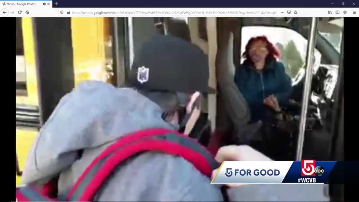 Massachusetts bus driver's gift makes student's day