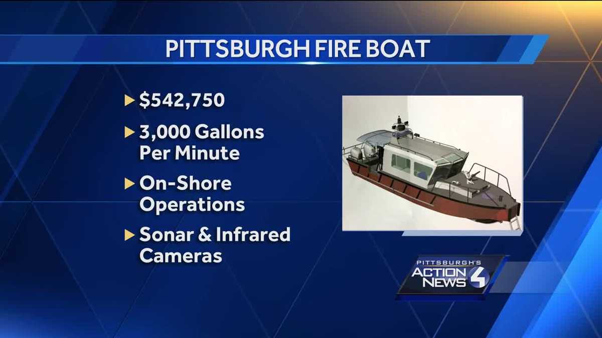 Pittsburgh's brand new fire boat