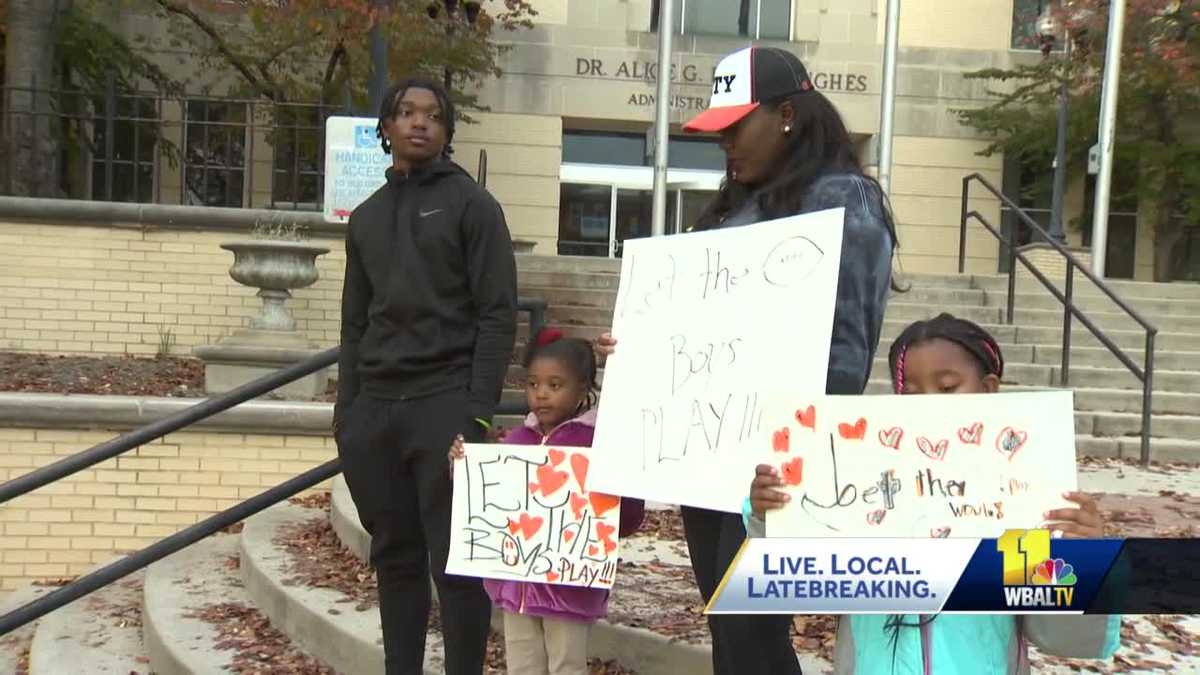 Protest forms after schools banned from playoffs over fighting