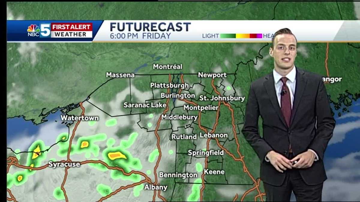 Video: Seasonable, low humidity for Friday