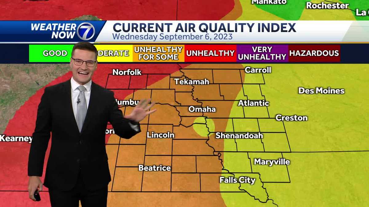 Omaha morning weather forecast for Wednesday, September 6