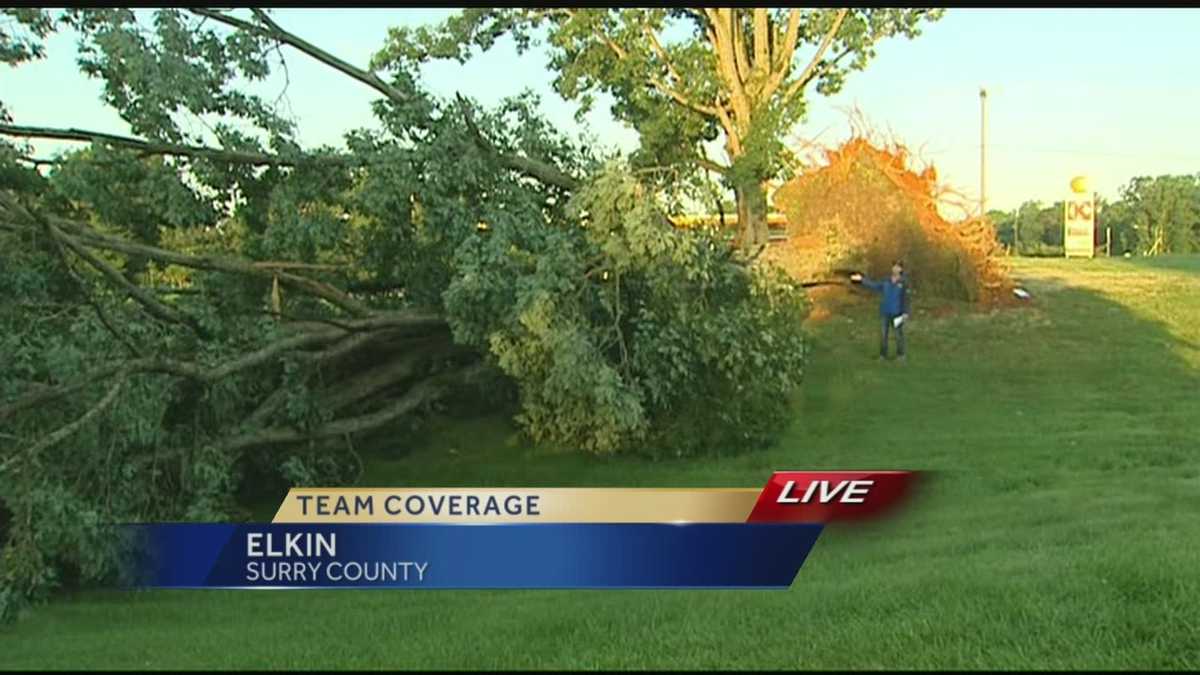 Severe storms kill two people in Wilkes County