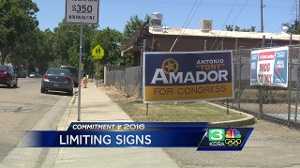 Why Lodi ease political sign size restrictions?