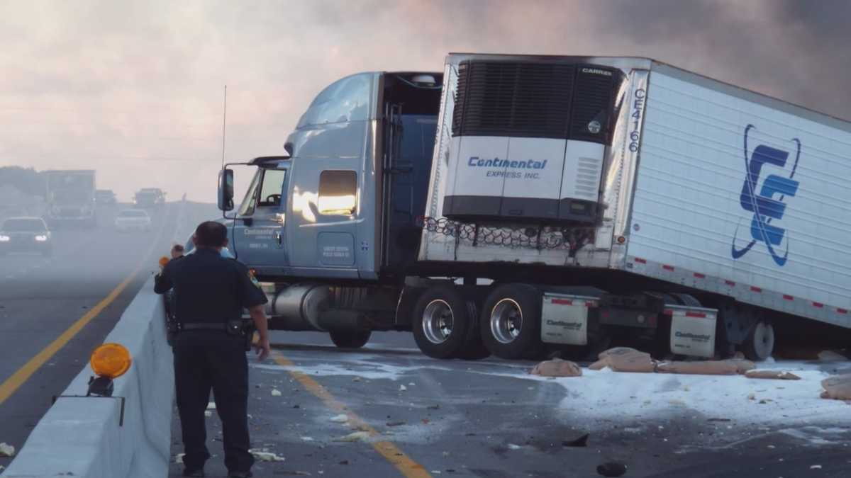 Semi-truck driver killed in fiery crash on Interstate 95 Semi-truck driver killed in fiery crash on Interstate 95