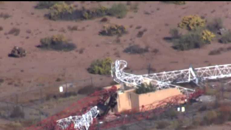 Neighbors react to balloon crash, tower collapse Friday morning