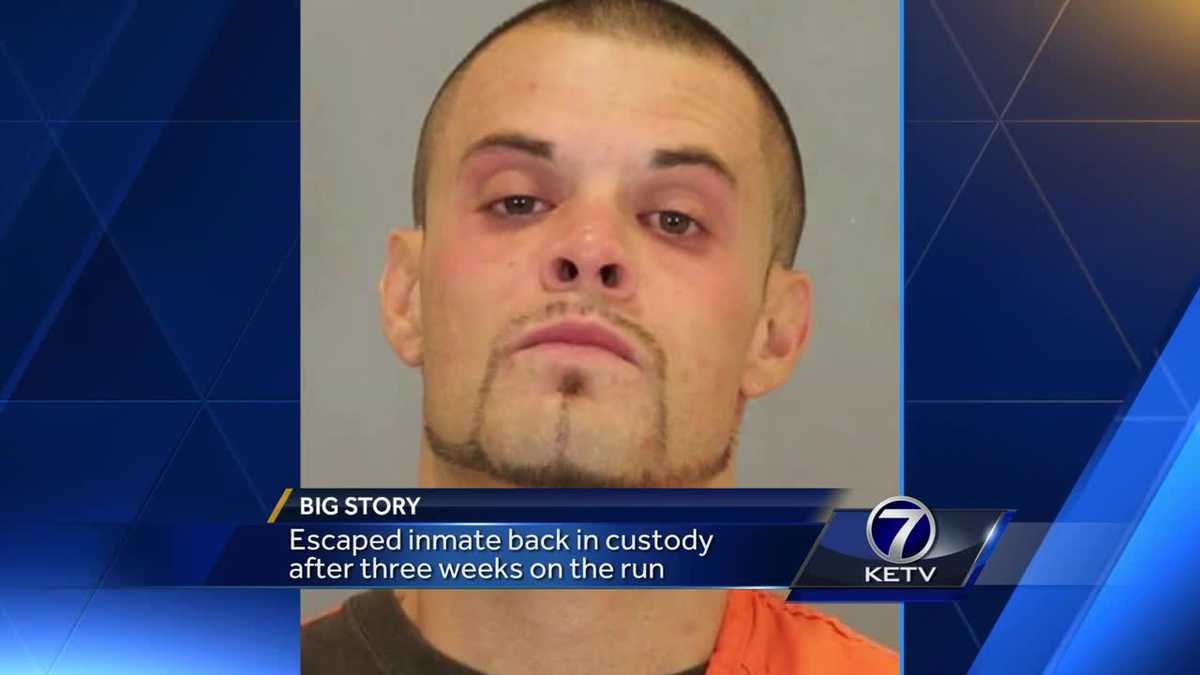 Escaped Inmate Back In Custody After Three Weeks On The Run