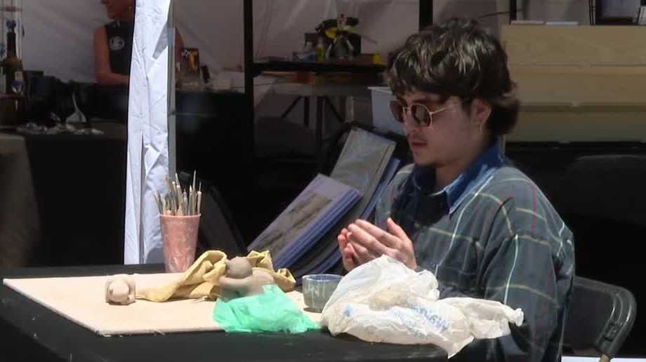 No weather delays impact Sunday's Omaha art fair
