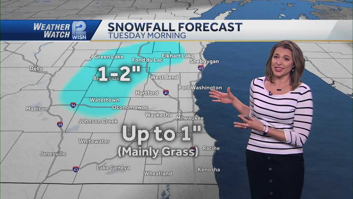 Frosty Monday to Snowy Tuesday