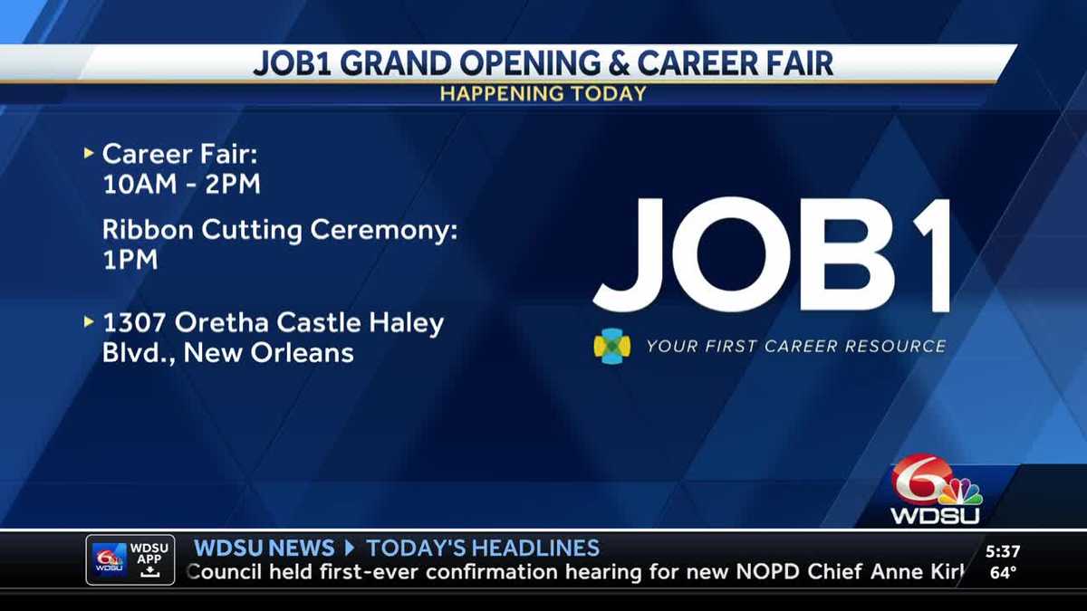 JOB1 Grand Opening & Career Fair celebration