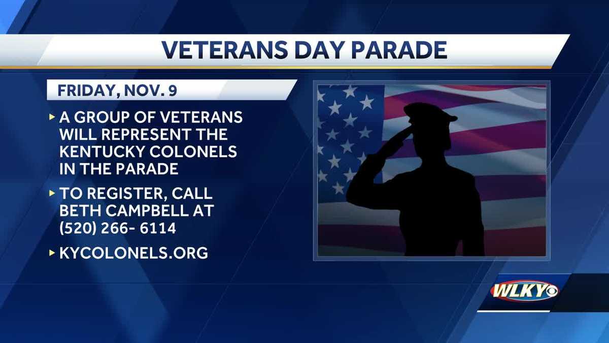Kentucky colonels invited to take part in Veterans Day Parade